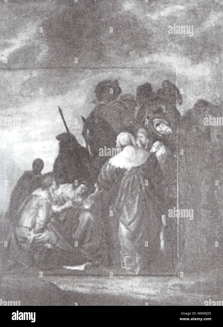 English: Historical scene. Polski: Scena historyczna. first half of ...