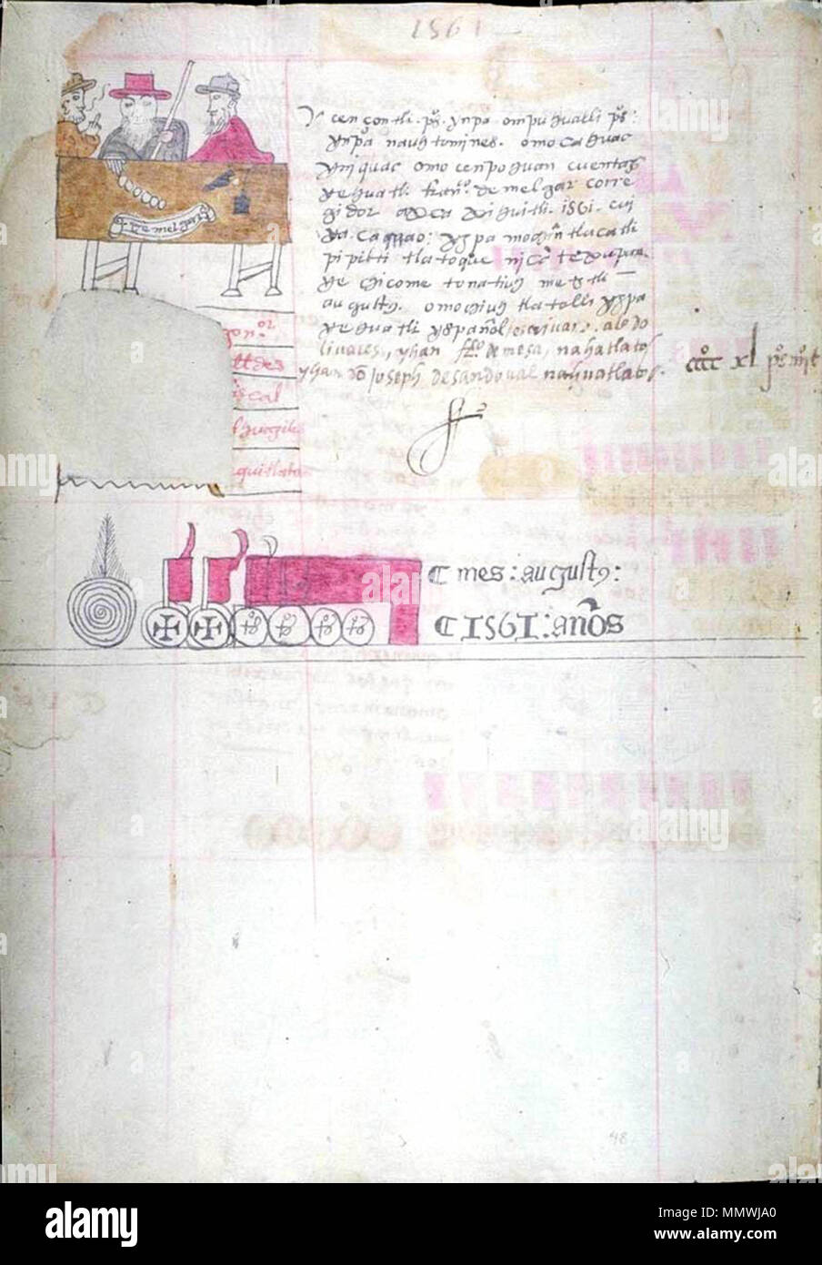 Mixtec codex hi-res stock photography and images - Alamy