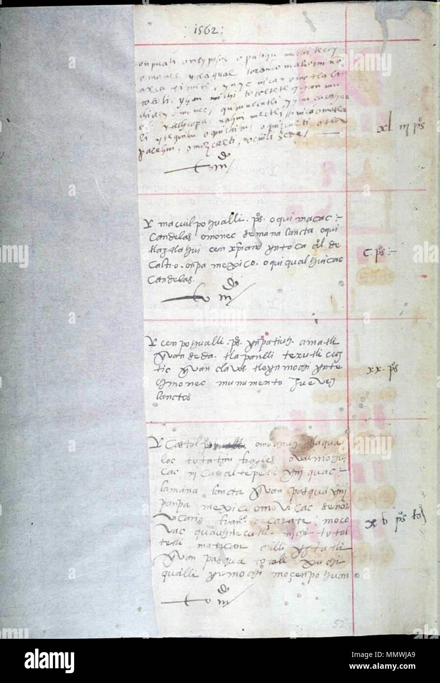 Mixtec manuscript hi-res stock photography and images - Alamy