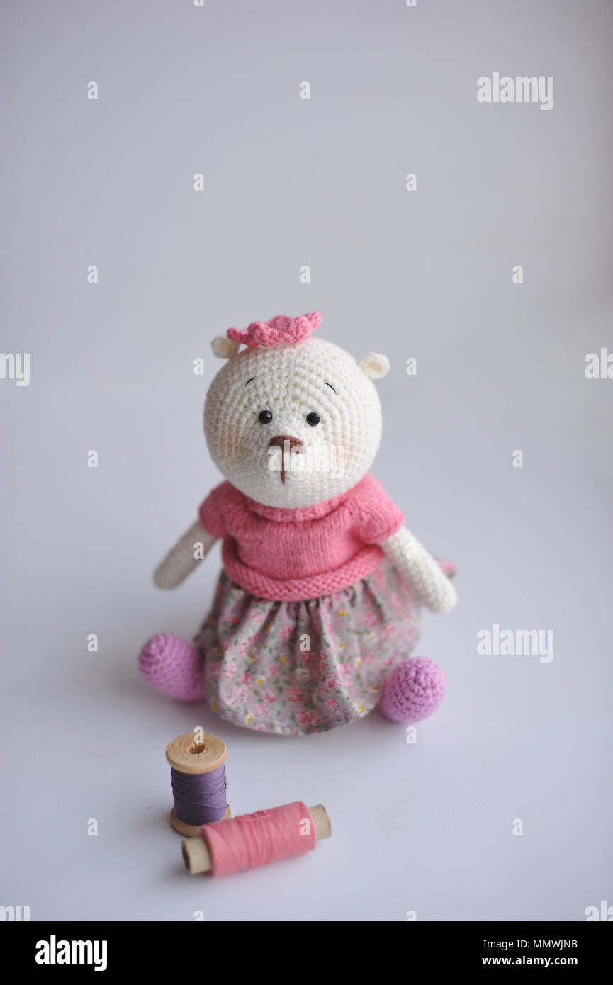 SYKTYVKAR, RUSSIA - MAY 11, 2018: Illustrative image. Teddybear toy ...
