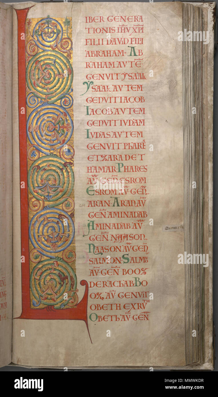 CodexGigas 505 Matthew Stock Photo - Alamy