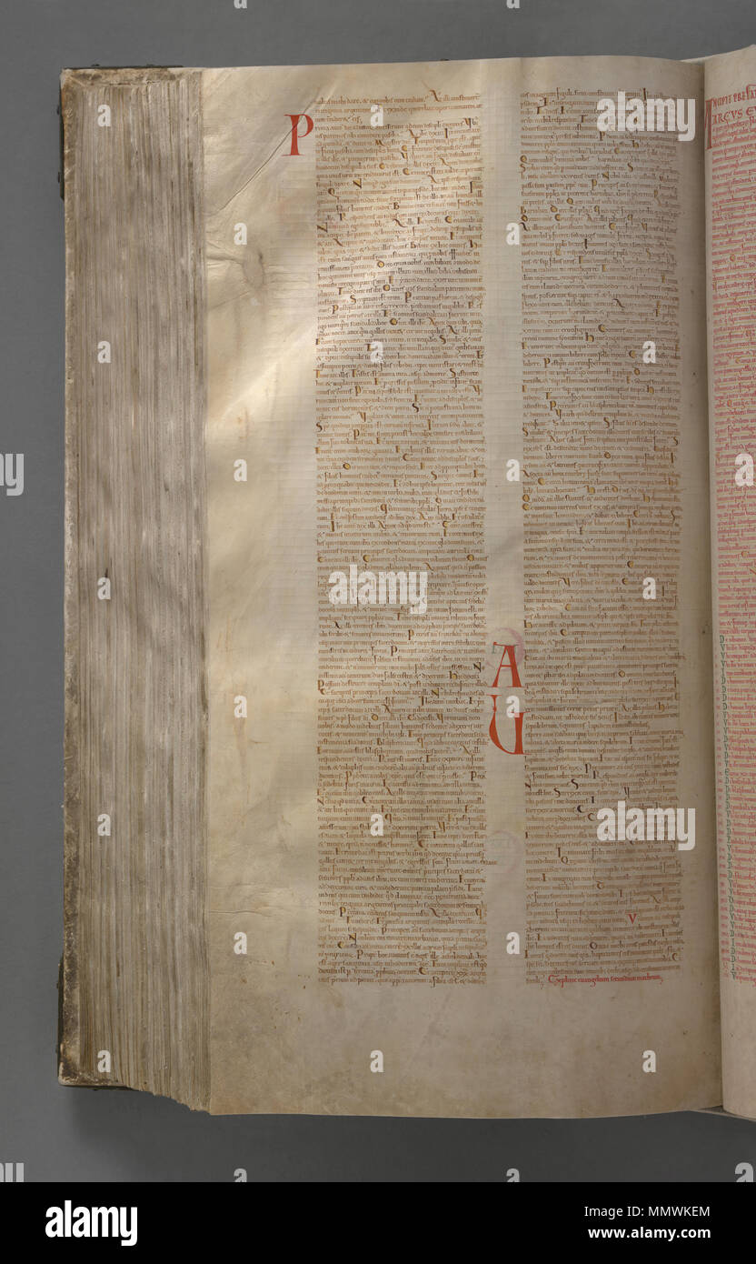 CodexGigas 512 Matthew Stock Photo - Alamy