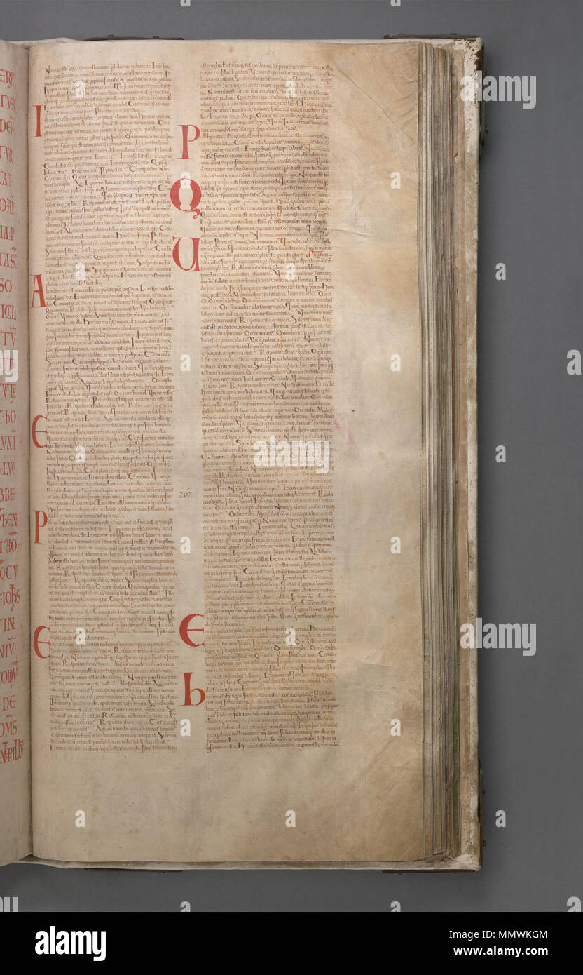 CodexGigas 531 John Stock Photo - Alamy