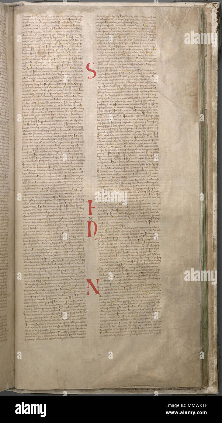 CodexGigas 595 Cosmas Stock Photo - Alamy