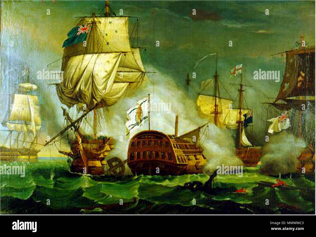 Combate de Santa María Stock Photo - Alamy