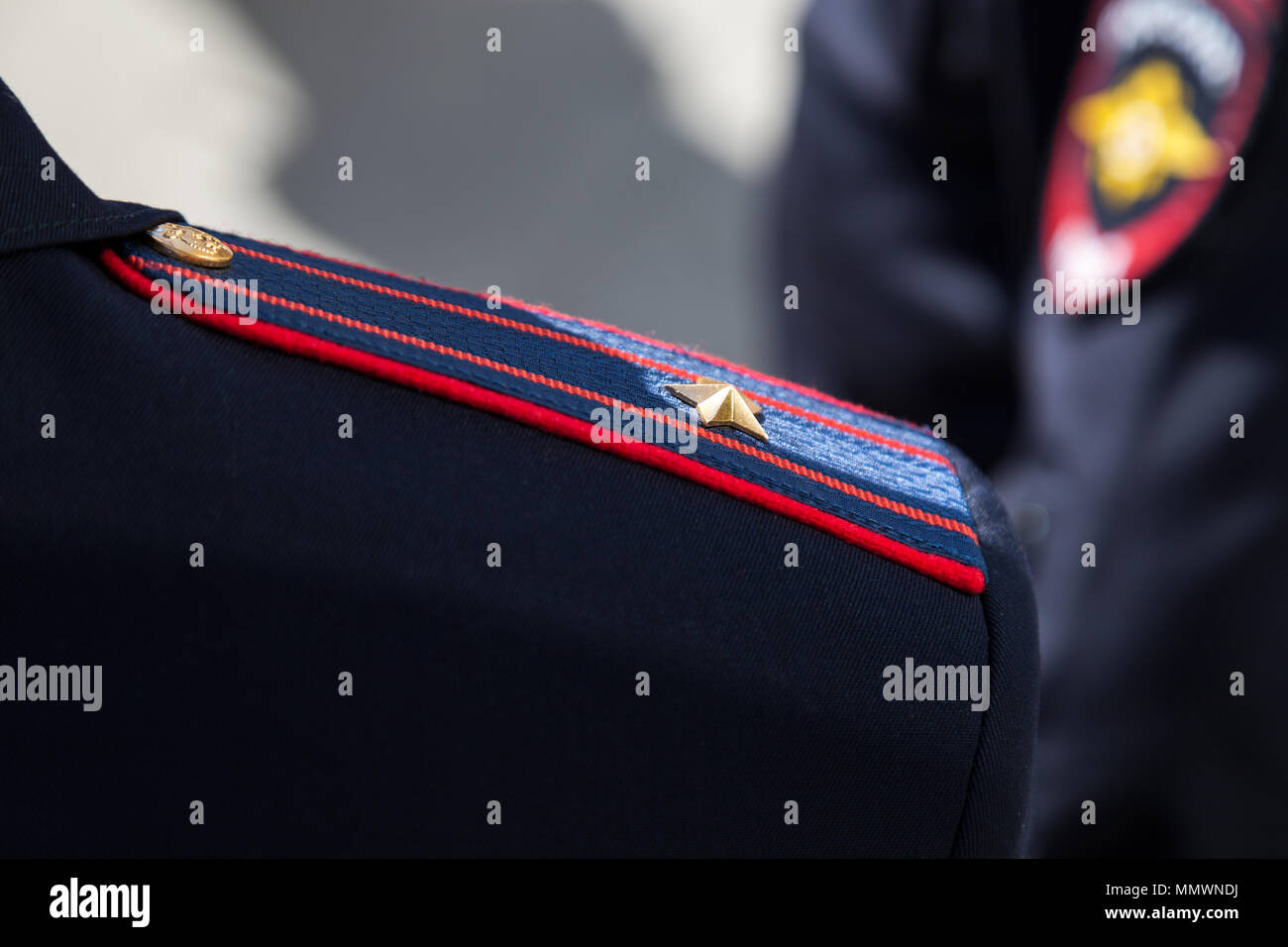 Police shoulder badge hi-res stock photography and images - Alamy