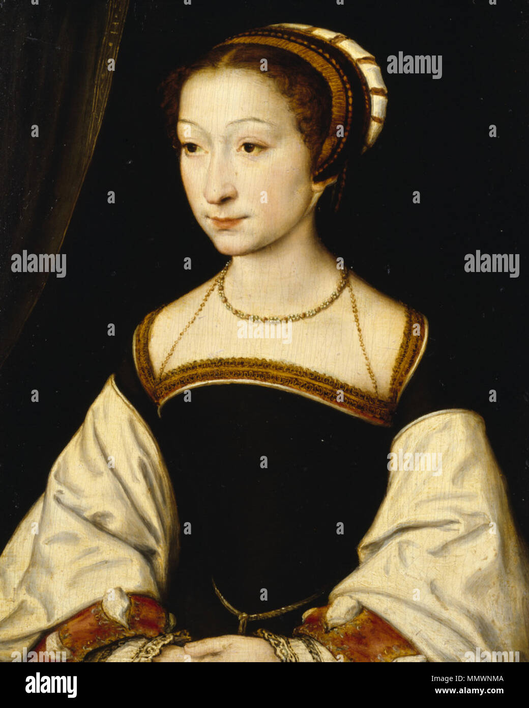 Young Mary Tudor Portrait