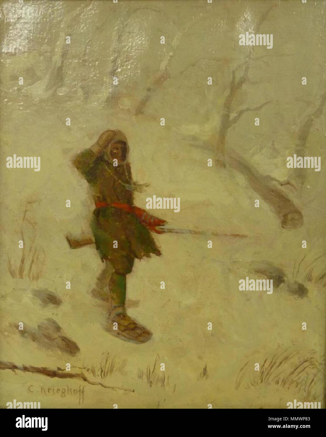 Man with a rifle hi-res stock photography and images - Alamy