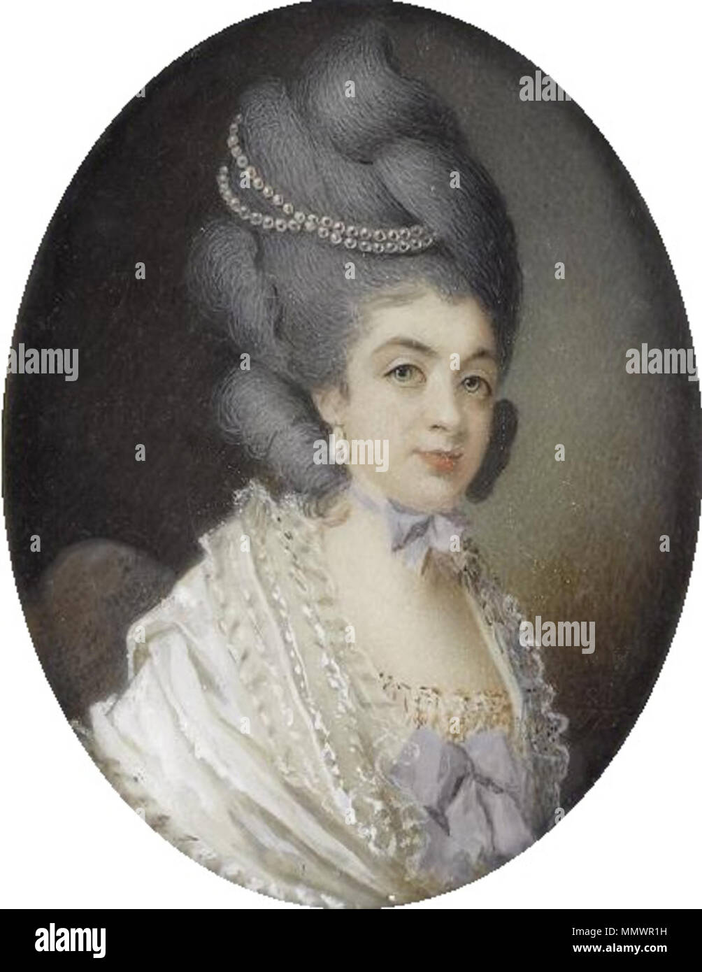 Anne, Lady de la Pole. 1779. Cotes - Anne, Lady de la Pole Stock Photo ...