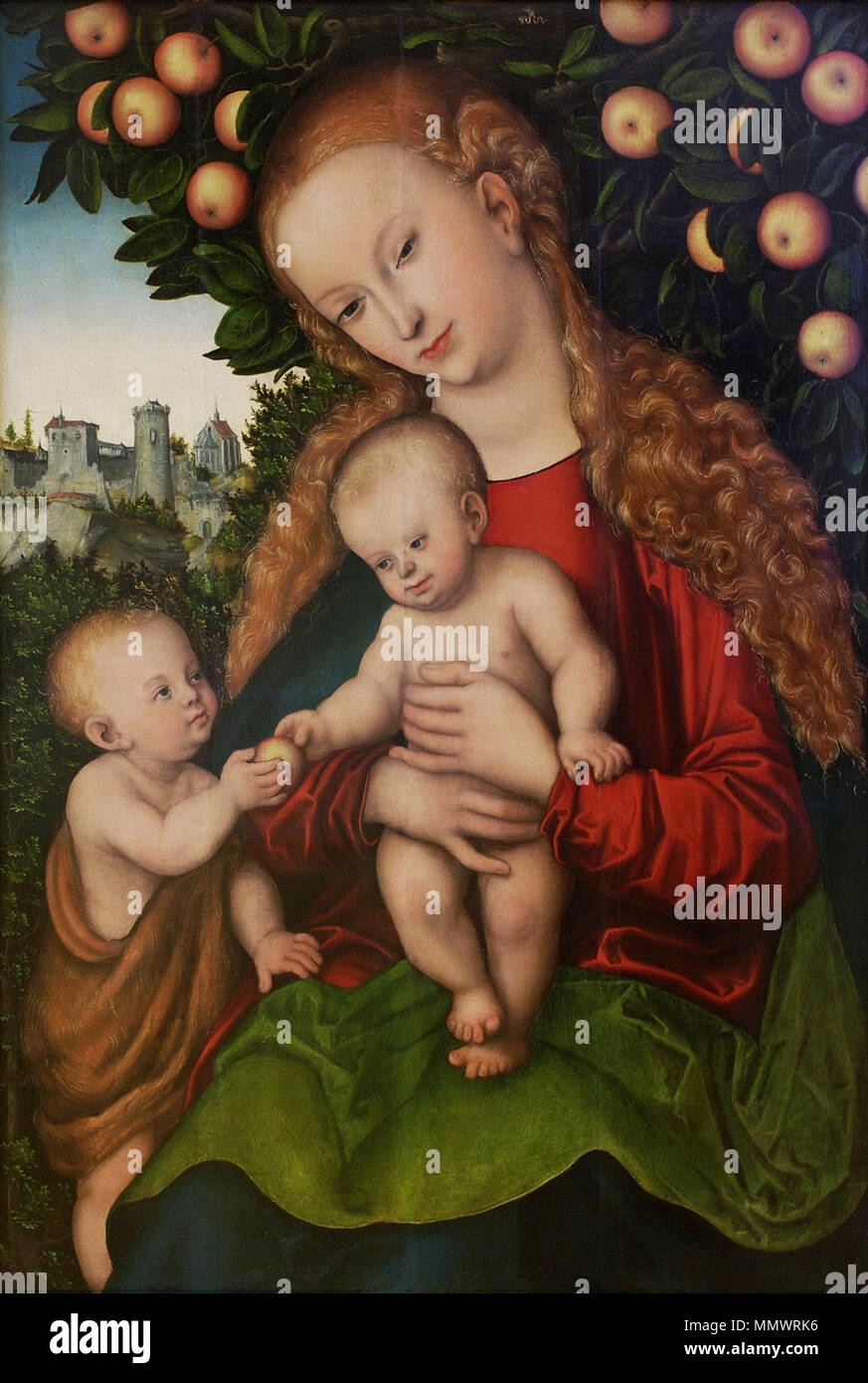 Apfelbaum child hi-res stock photography and images - Alamy