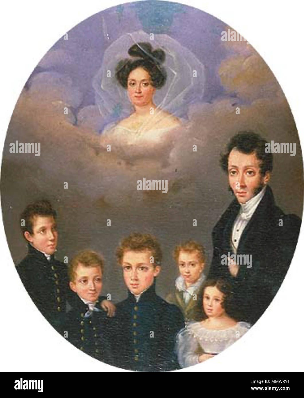 1820s family portrait hi-res stock photography and images - Alamy