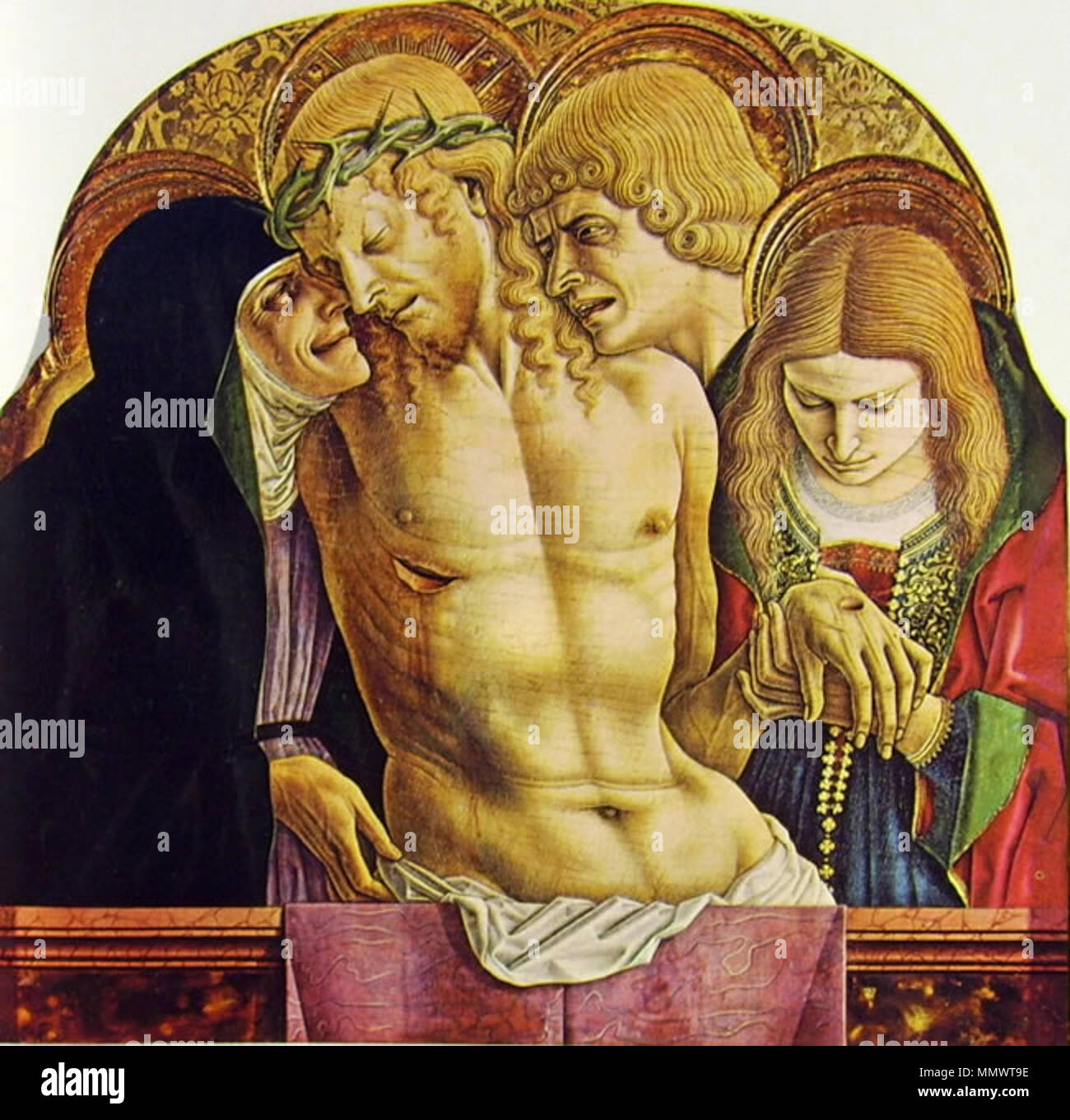Carlo crivelli pieta hi-res stock photography and images - Alamy