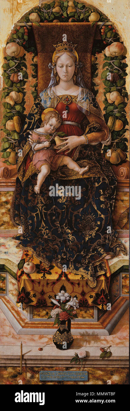 Carlo crivelli madonna hi-res stock photography and images - Alamy