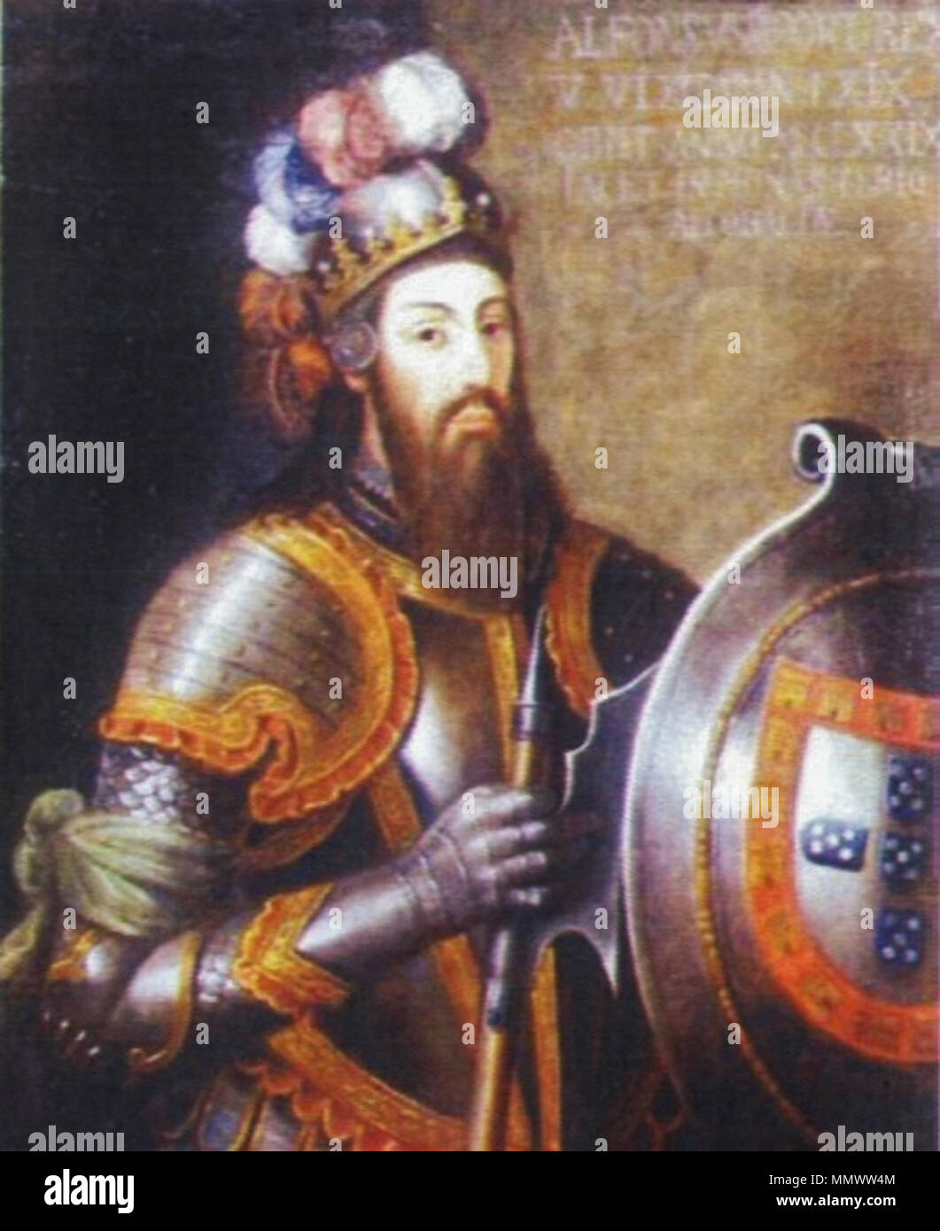 D. Afonso III (c. 1780) - Série Régia de Miguel António do Amaral ...