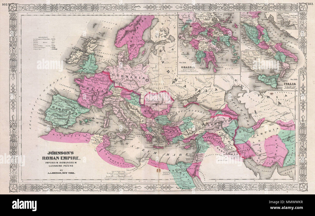 Map of europe and north africa hi-res stock photography and images - Alamy