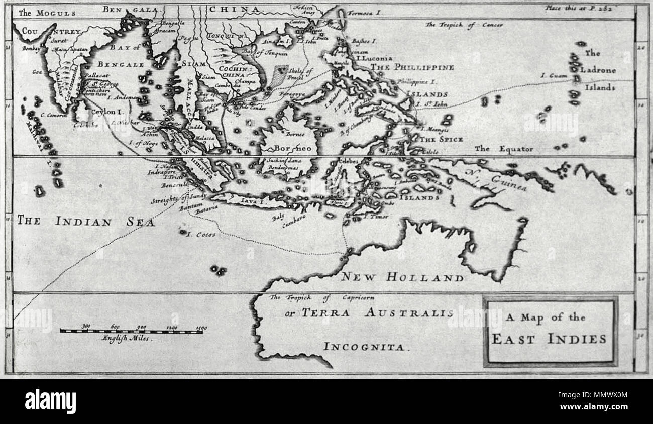 East indies map hi-res stock photography and images - Alamy