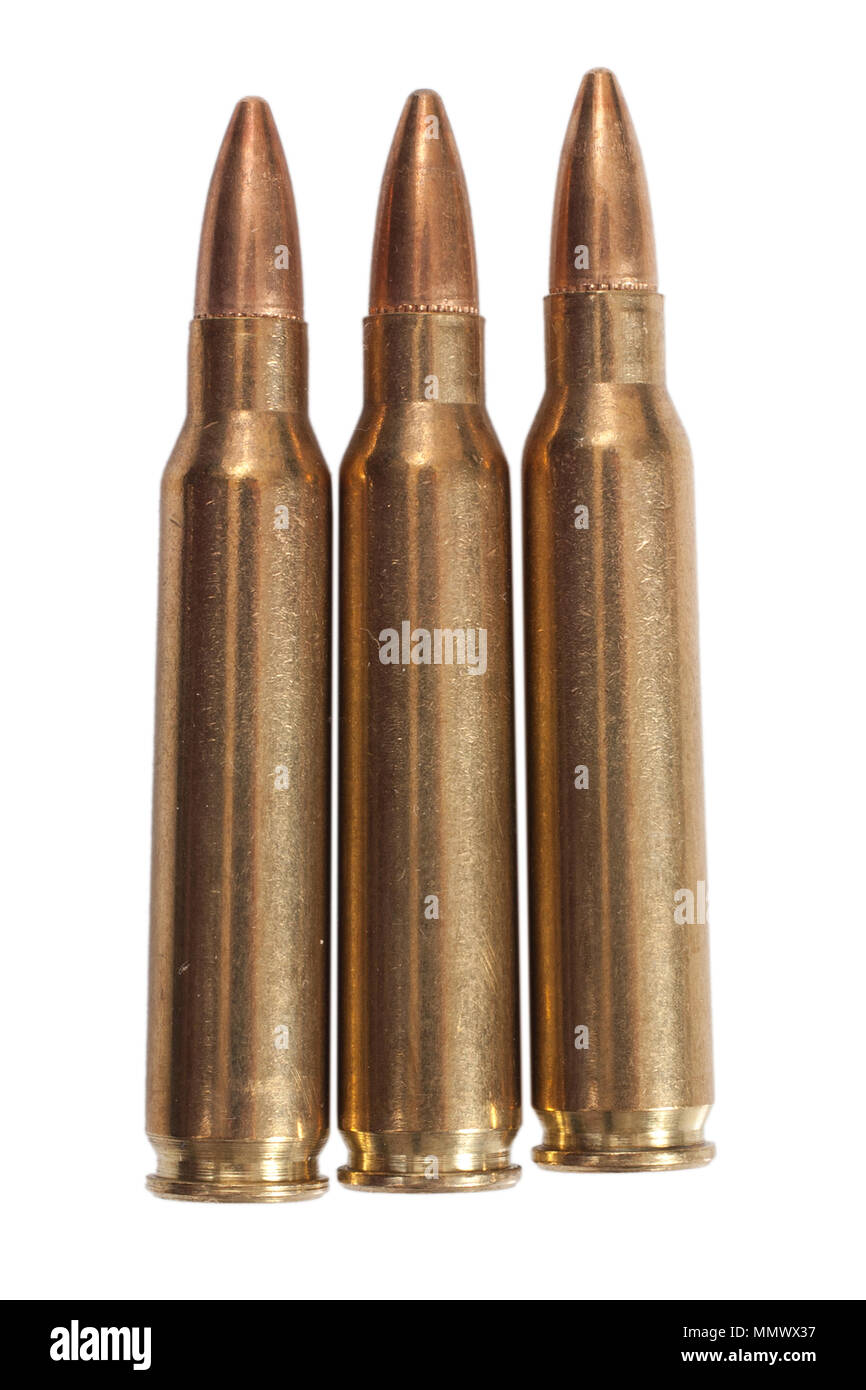 5.56mm caliber rifle ammunition Stock Photo - Alamy