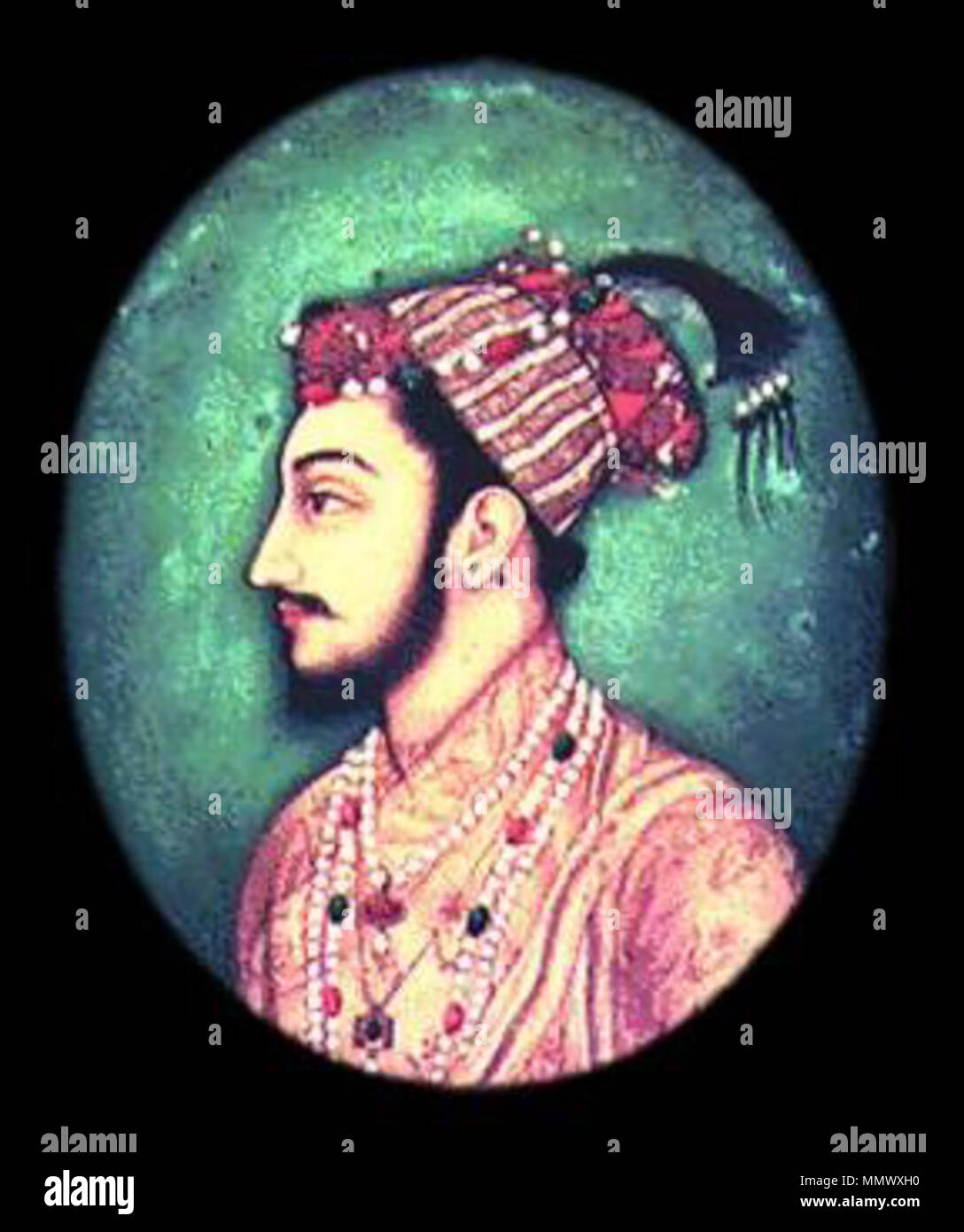 . English: A miniature of Dara Shikoh, Mughal Prince . Unknown Dara ...