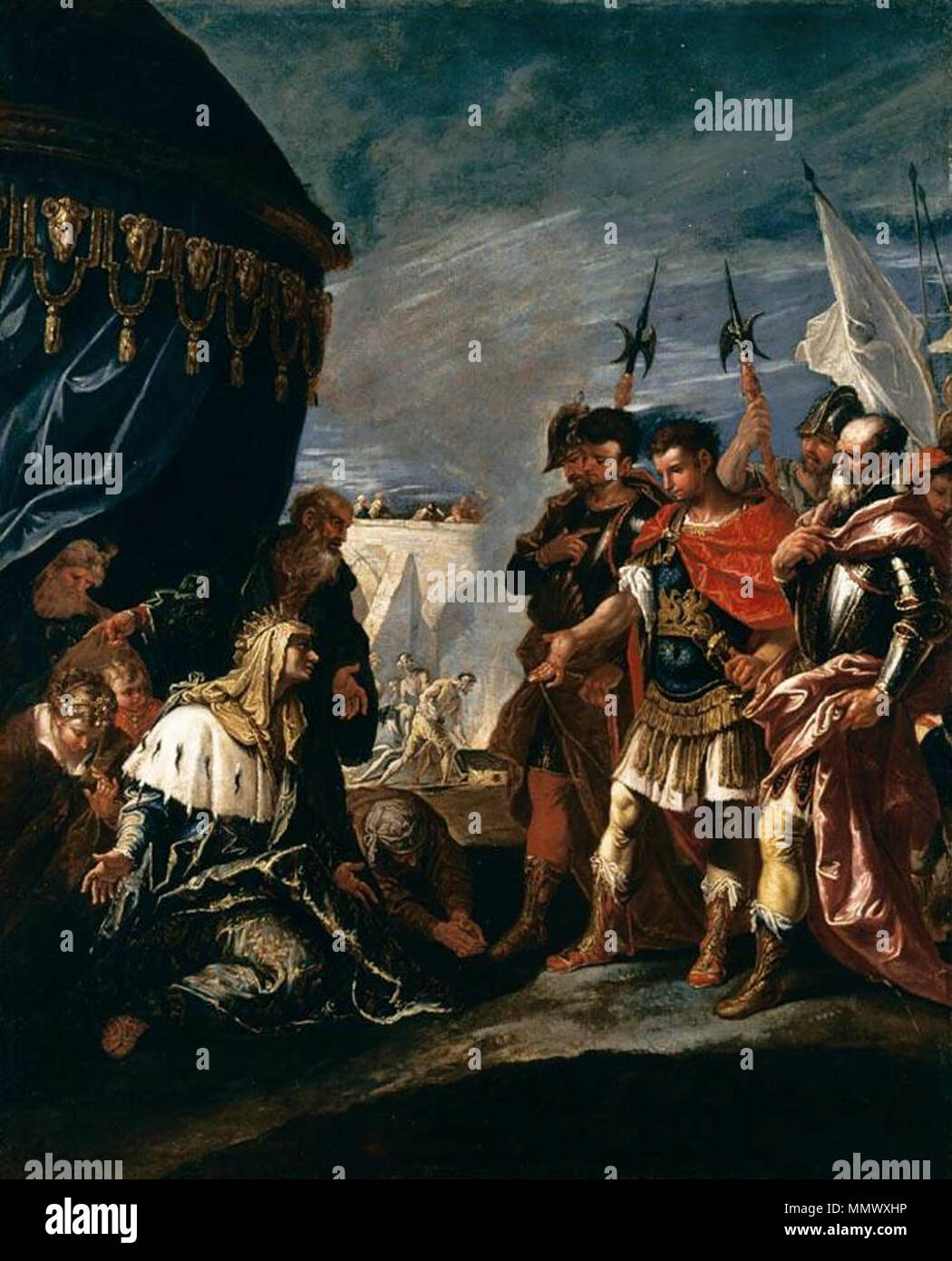 The Family of Darius before Alexander the Great. first half of 18th ...