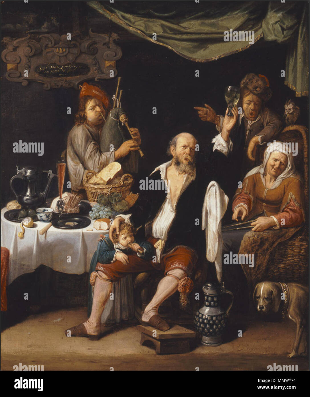 Merry Company (As the Old Ones Sing, so the Young Ones Pipe). early ...