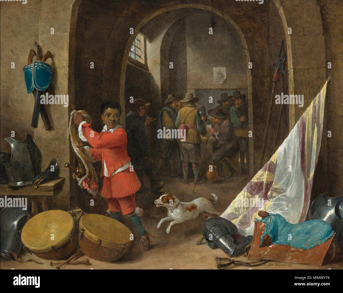 A guardroom interior. mid 1640s. David Teniers (II) - A guardroom ...