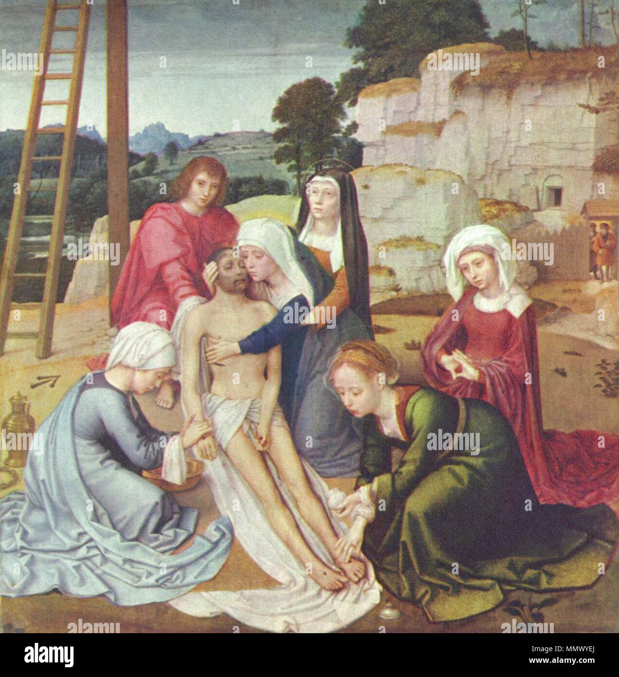 Gerard david lamentation hi-res stock photography and images - Alamy