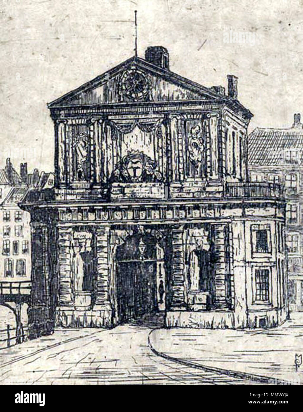 . English: De Delftsche Poort uit 1764 . 1764. Unknown De Delftsche ...