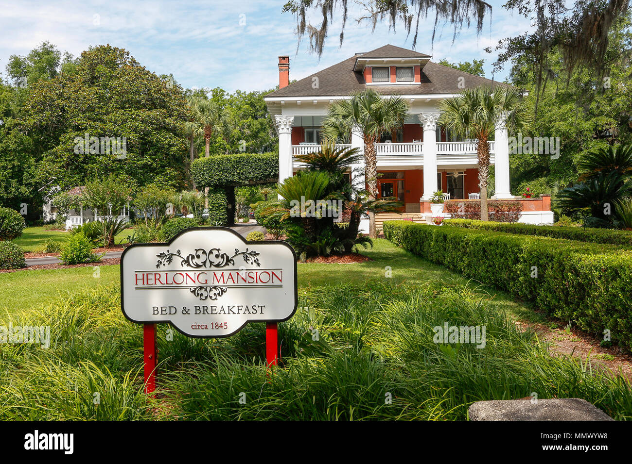 Herlong mansion micanopy hi-res stock photography and images - Alamy
