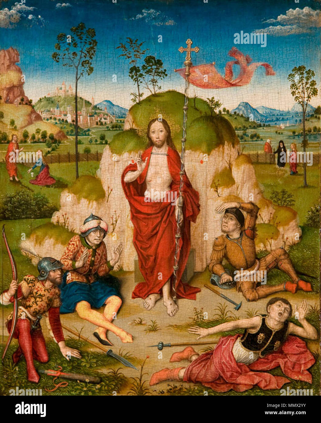 Christs resurrection portrayal hi-res stock photography and images - Alamy