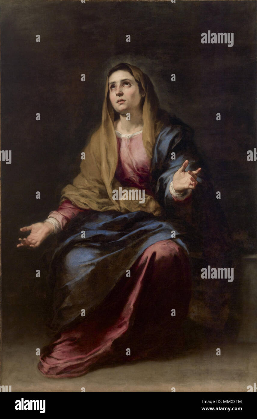 Virgen maria sentada hi-res stock photography and images - Alamy