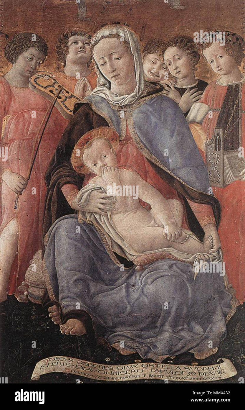 Was an italian painter of the early renaissance hi-res stock ...