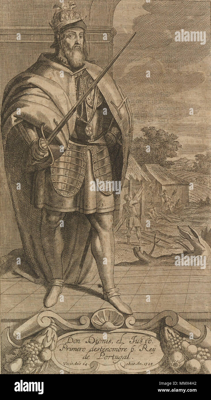 . English: Denis I of Portugal (1261-1325) Don Dionis, el Justo ...