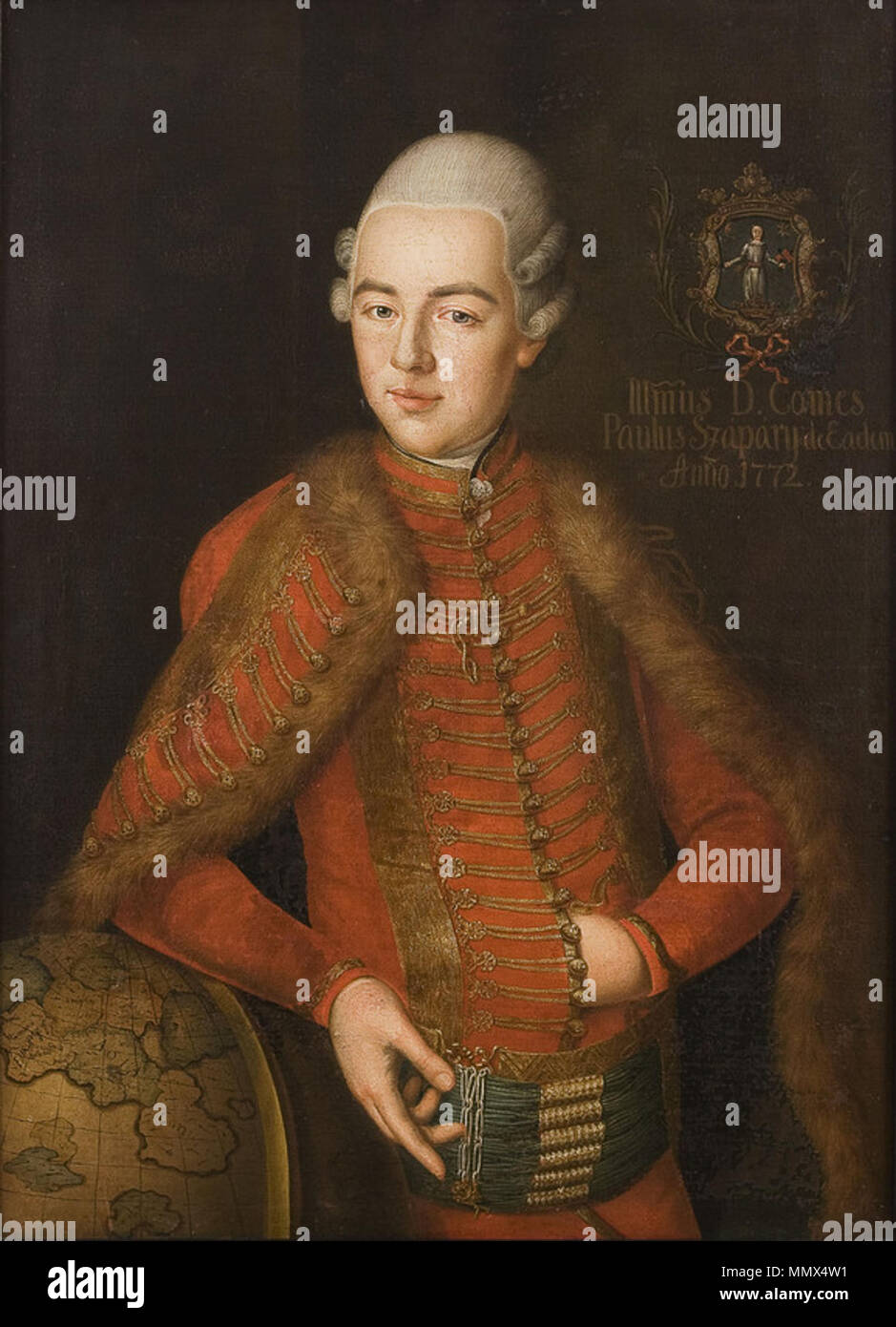 Slovenš?ina: Portret grofa Paula Szaparyja . 1772. Portret grofa Paula ...