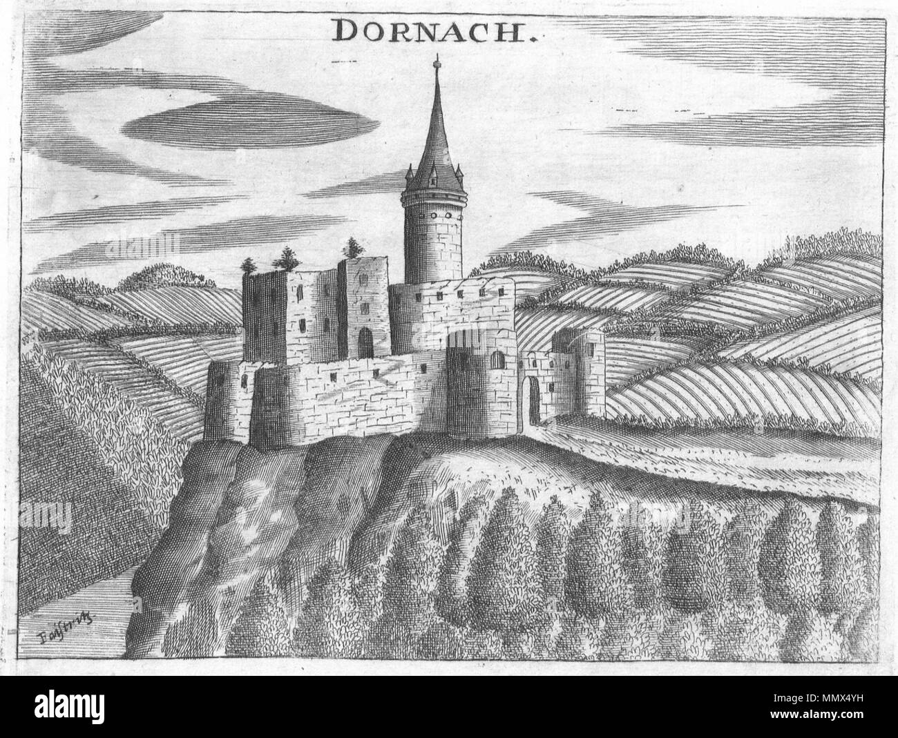 Dornach castle Black and White Stock Photos & Images - Alamy