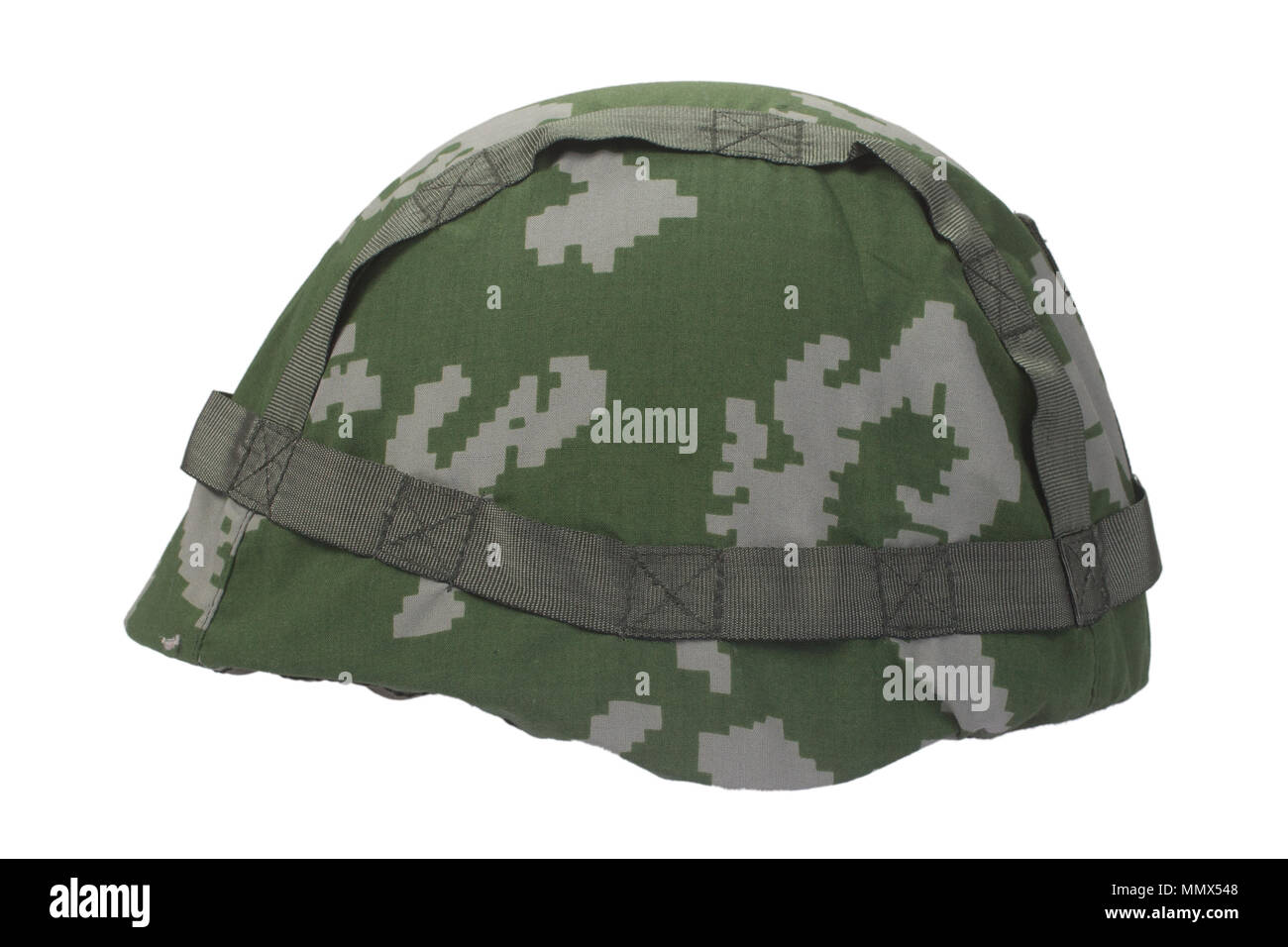 army helmet isolated on white Stock Photo - Alamy