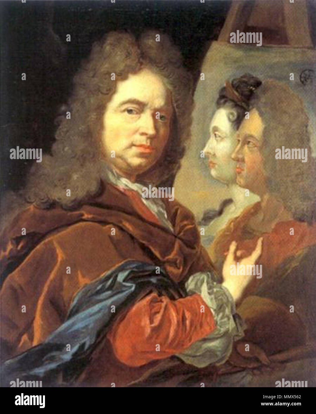 Portrait circa 1715 hi-res stock photography and images - Alamy