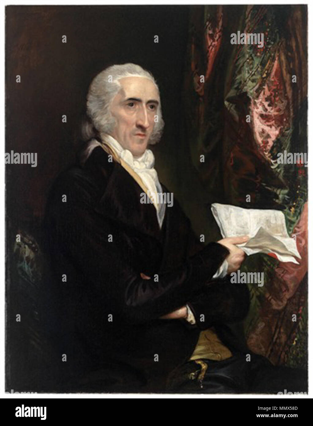 . Portrait of Dr Enoch Edwards in Philadelphia . 1795. Dr. Enoch ...
