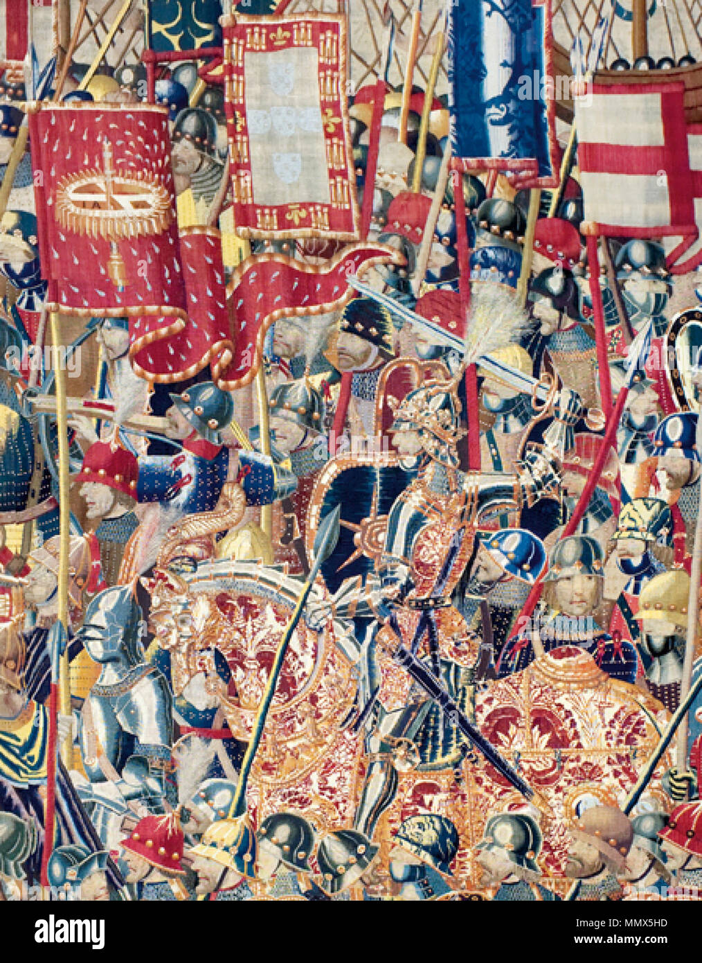 Duarte de Almeida e D. Afonso V na Tomada de Arzila (Tapeçarias de ...