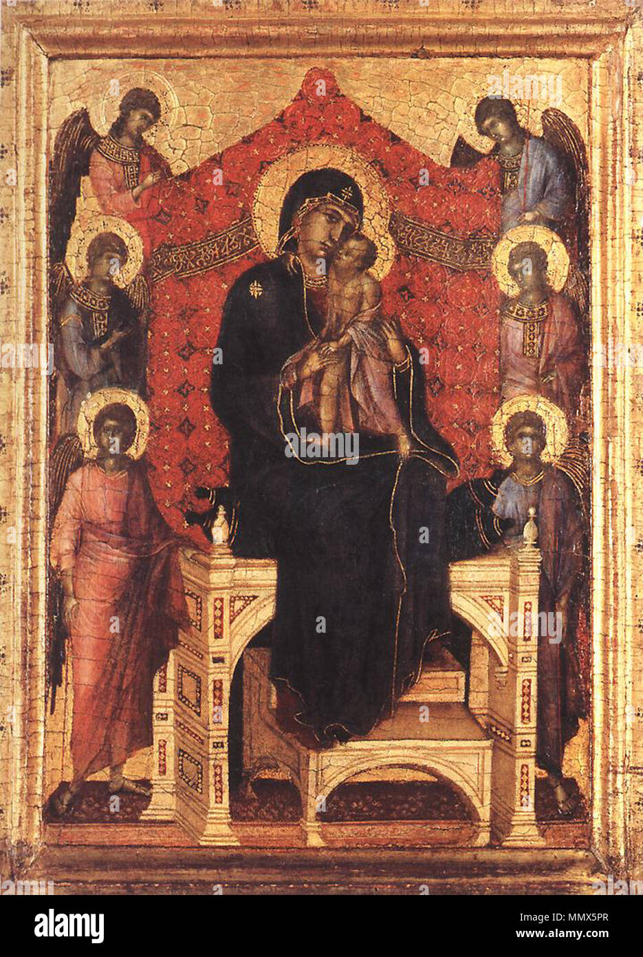 Duccio di Buoninsegna - Maestà - WGA06713 Stock Photo - Alamy