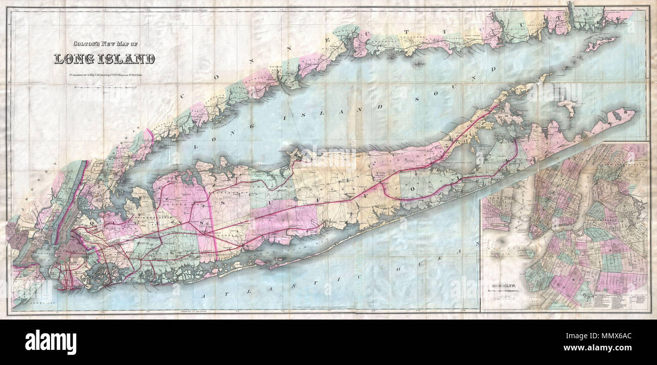 Queens Long Island Map
