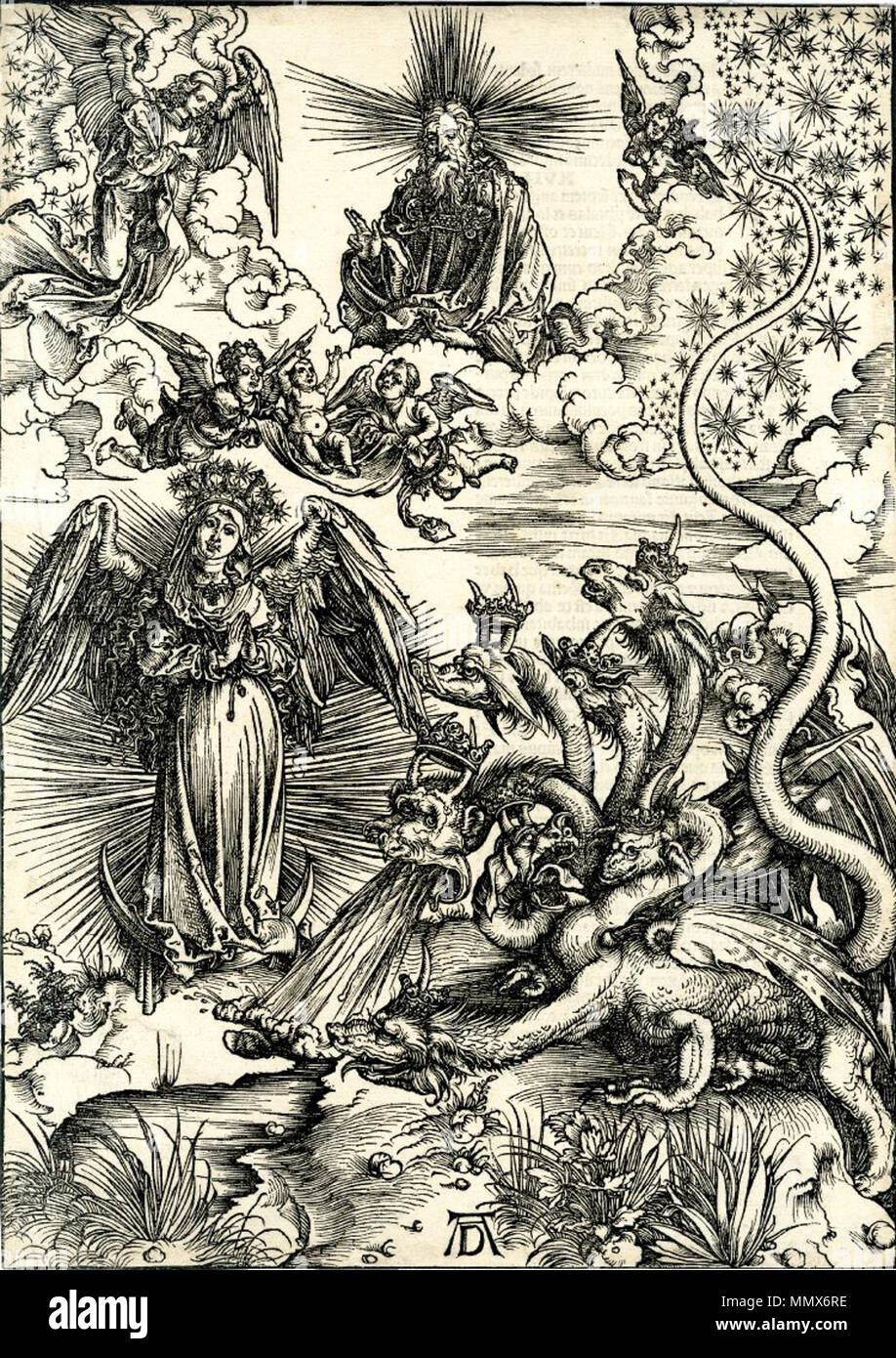 Dürer Apocalypse 11 Stock Photo - Alamy
