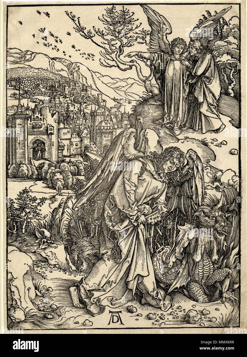 Dürer Apocalypse 15 Stock Photo - Alamy
