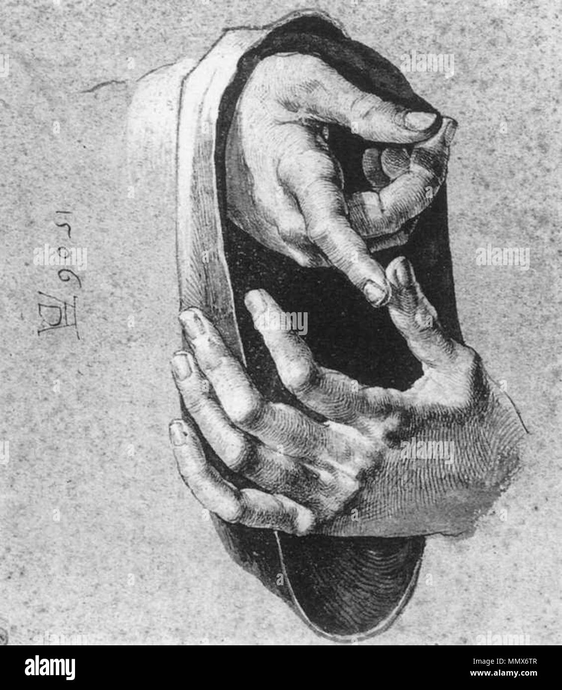 Albrecht dürer hands hi-res stock photography and images - Alamy