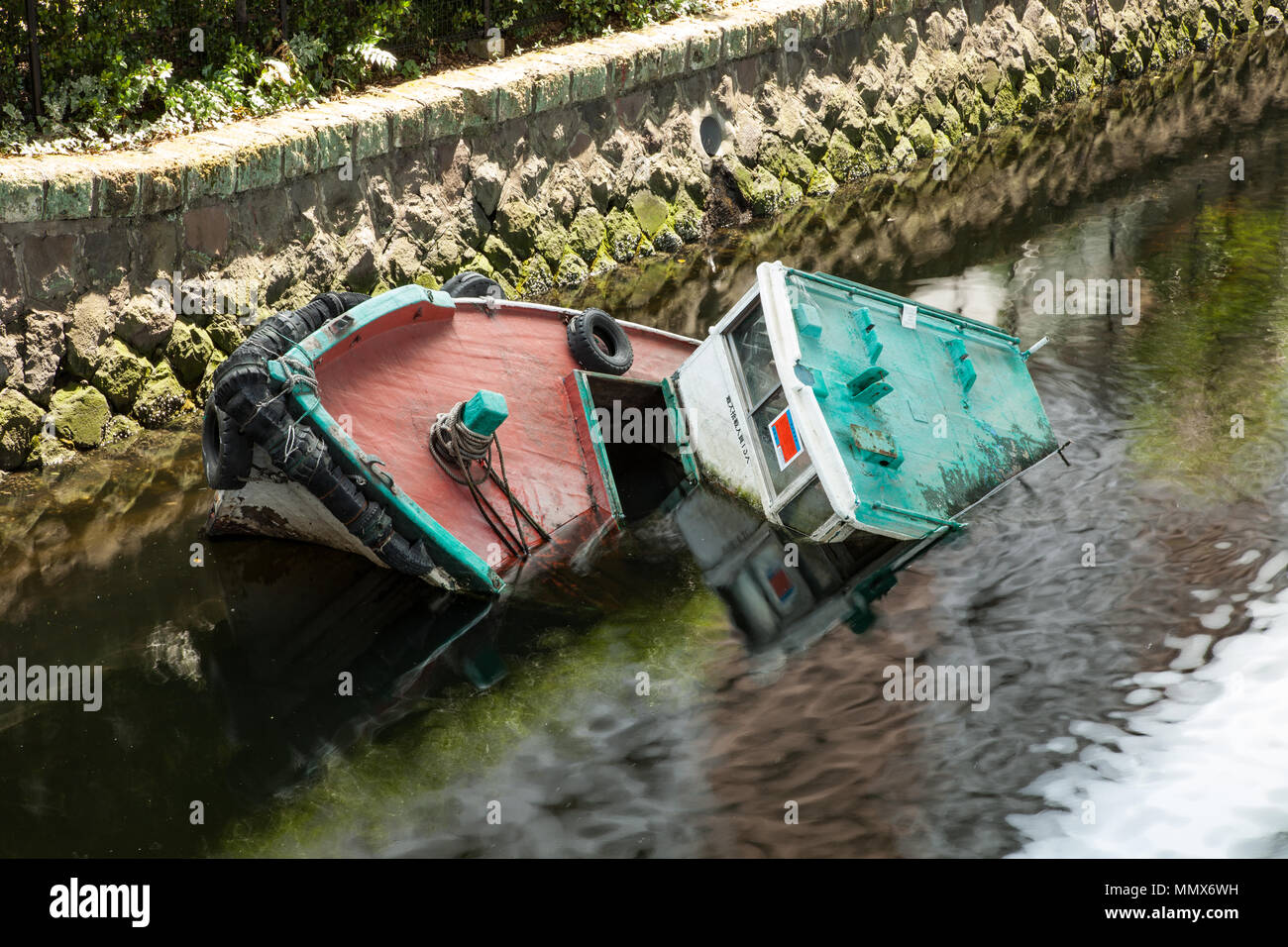 Pollution river japan hi-res stock photography and images - Alamy
