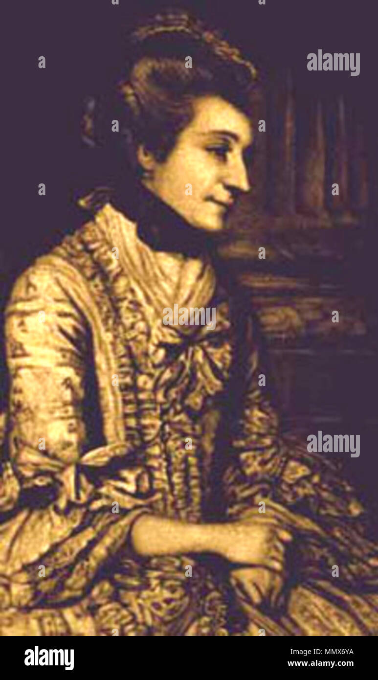 . Portrait of Elizabeth Montagu-née Robinson- (1718-1800) . 18th ...