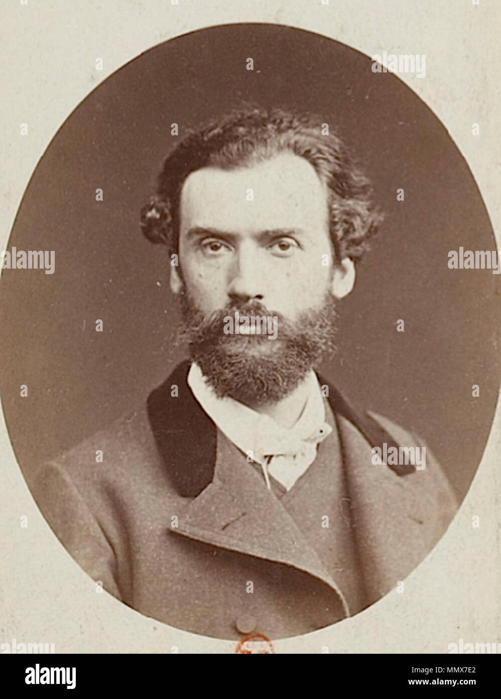 . English: Photo portrait of the French Painter Edmond Rudaux (Paris ...