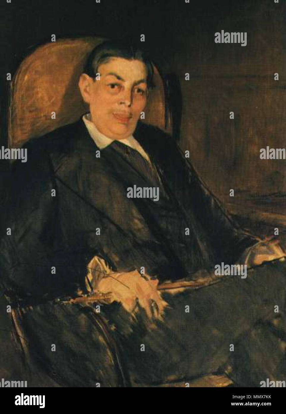 Portrait of Albert Wolff. 1877. Edouard Manet Albert Wolff Stock Photo ...