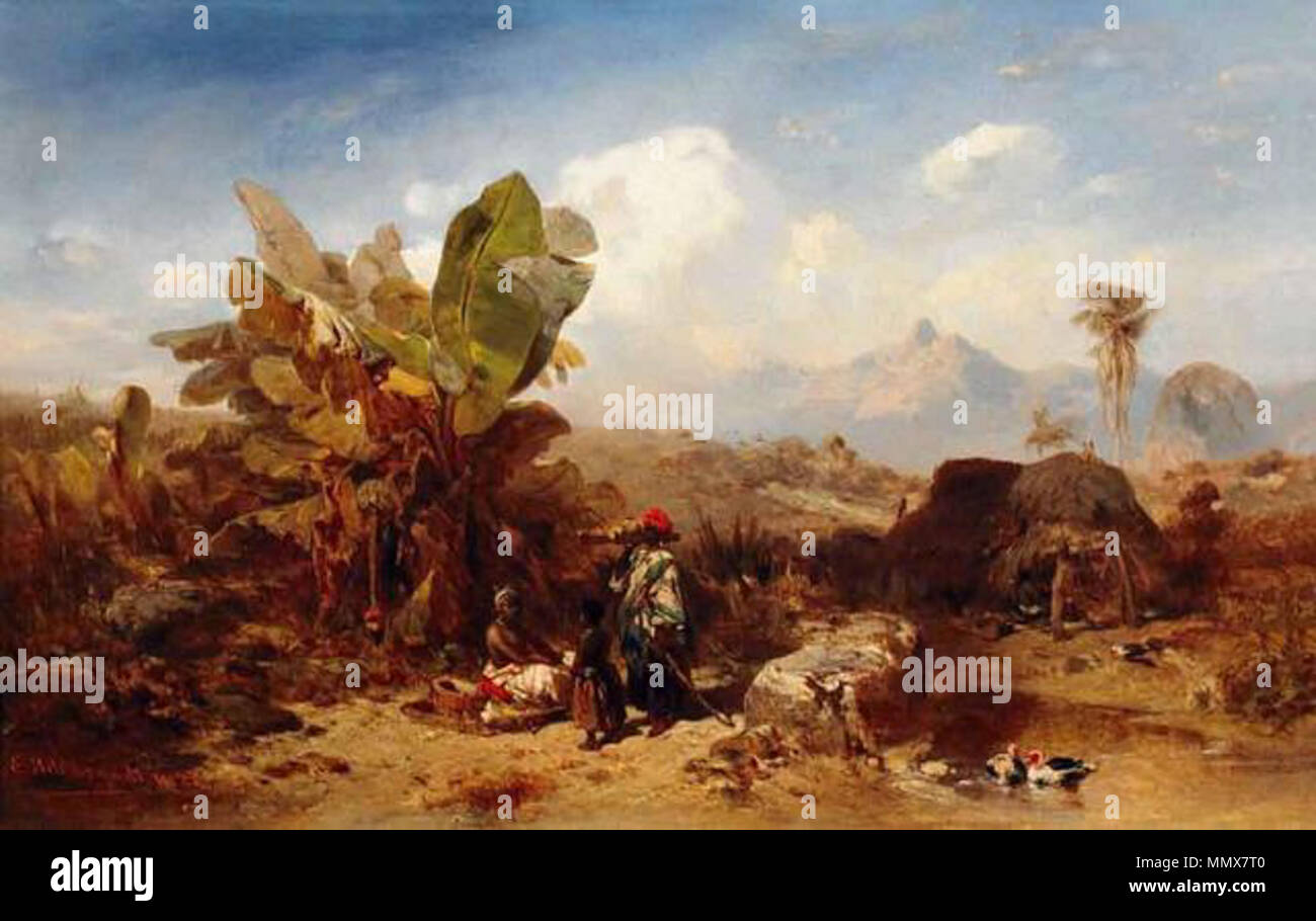 English: Landscape with Black People Português: Paisagem com Negros ...