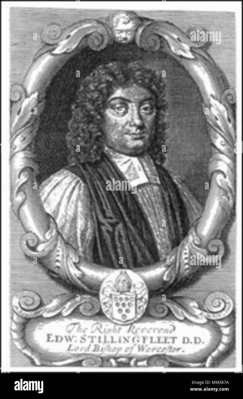 . English: Edward Stillingfleet (1635-1699) . circa 1696 ...
