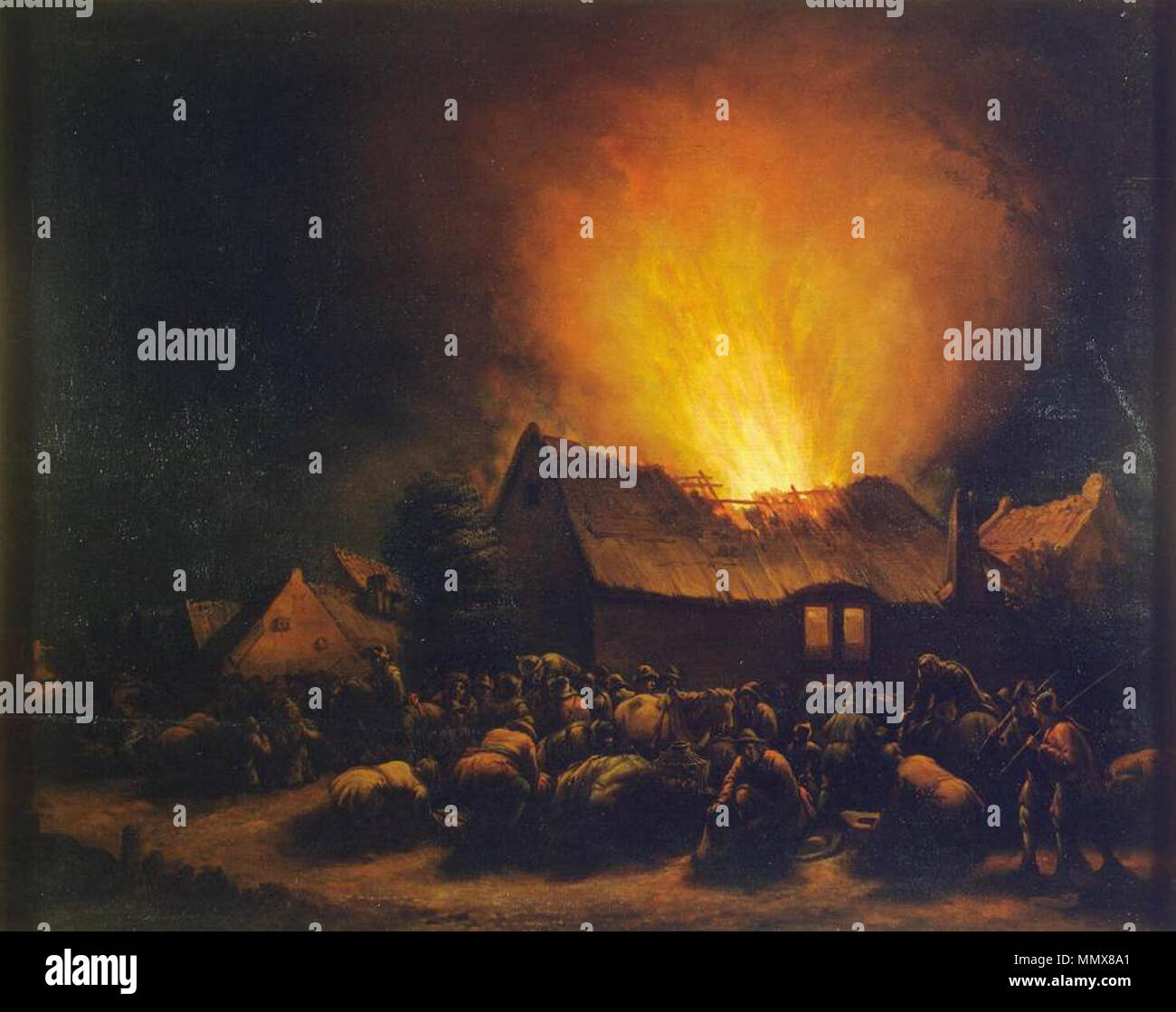Firefighting in 17th century hi-res stock photography and images - Alamy
